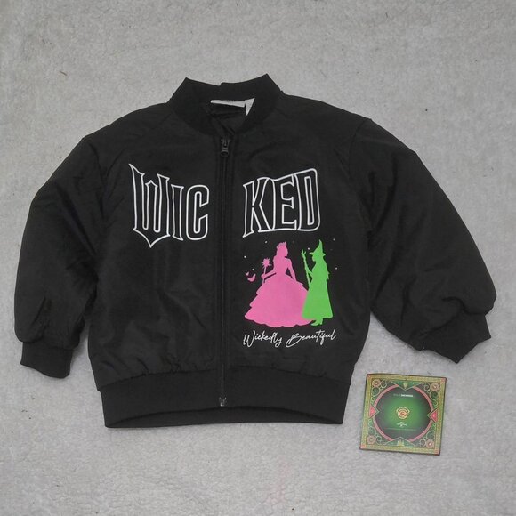 Wicked | Jackets & Coats | Wicked Girls Multi Color Full Zip Midweight ...